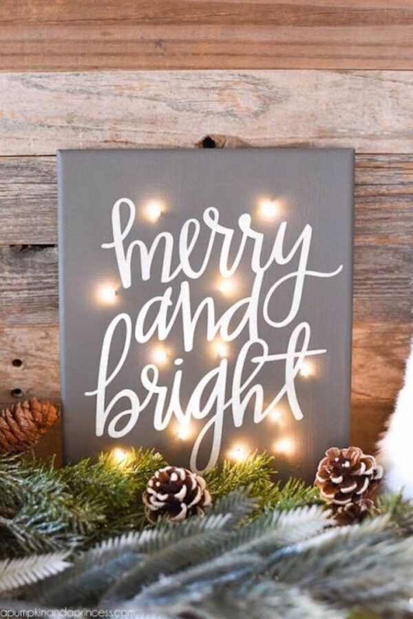 31 DIY Holiday Signs You Can Make! - Happily Ever After, Etc.