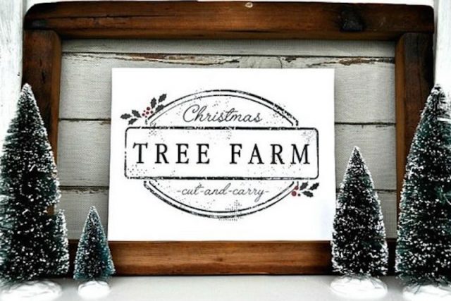 31 DIY Holiday Signs You Can Make! - Happily Ever After, Etc.