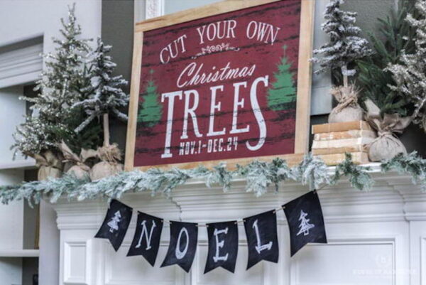 31 DIY Holiday Signs You Can Make! - Happily Ever After, Etc.