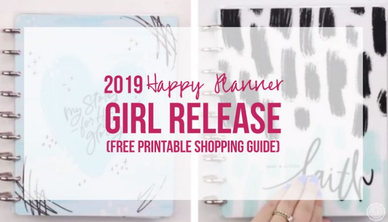 2019 Happy Planner GIRL - Happily Ever After, Etc.