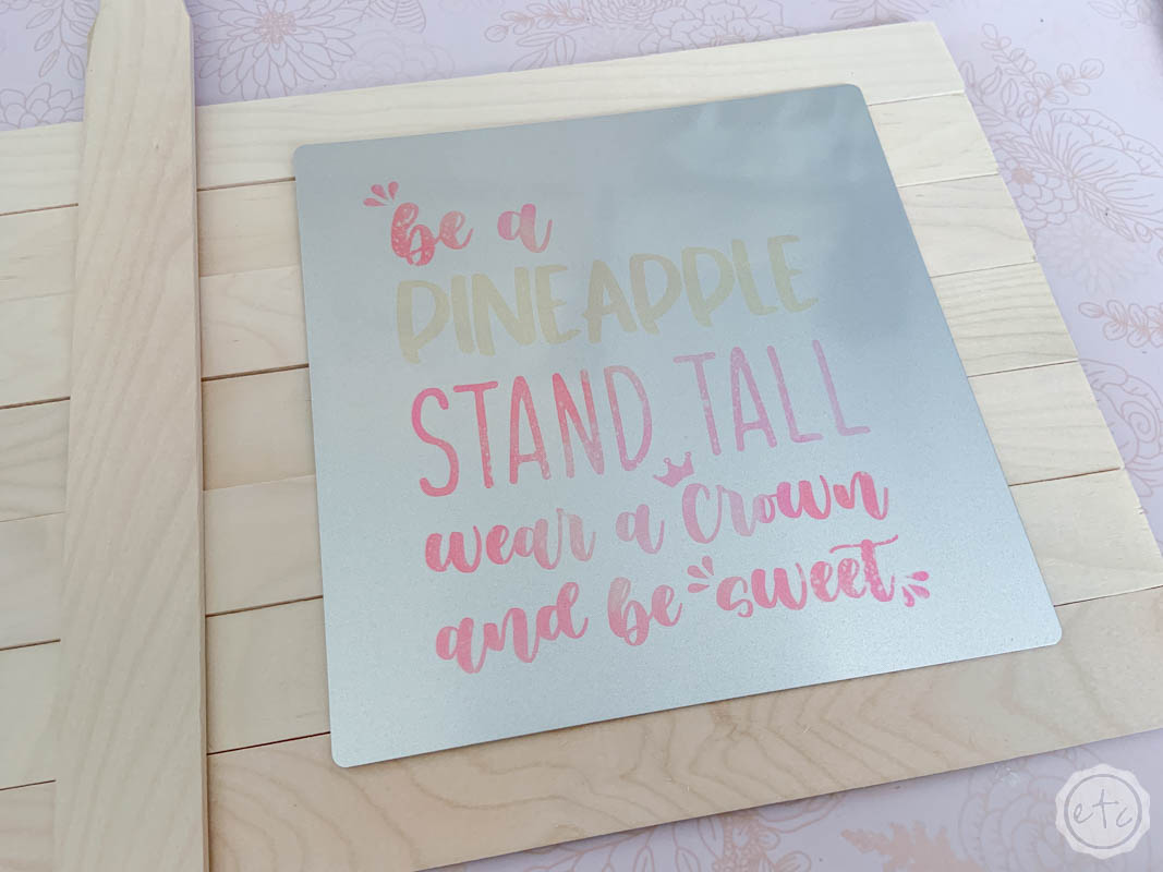 How to Make an Easy Pallet Sign Out of Paint Sticks - Happily Ever ...