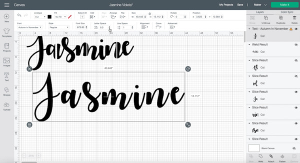 How to Cut Large Name Signs (with your Cricut) - Happily Ever After, Etc.