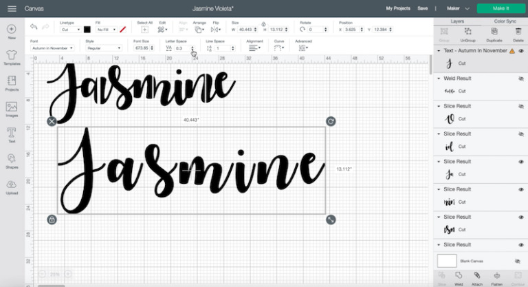 How to Cut Large Name Signs (with your Cricut) - Happily Ever After, Etc.