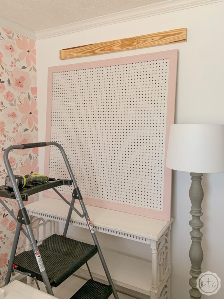How to Build a Framed Pegboard - Happily Ever After, Etc.