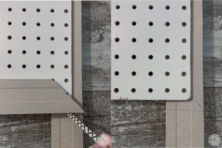 How to Build a Framed Pegboard - Happily Ever After, Etc.