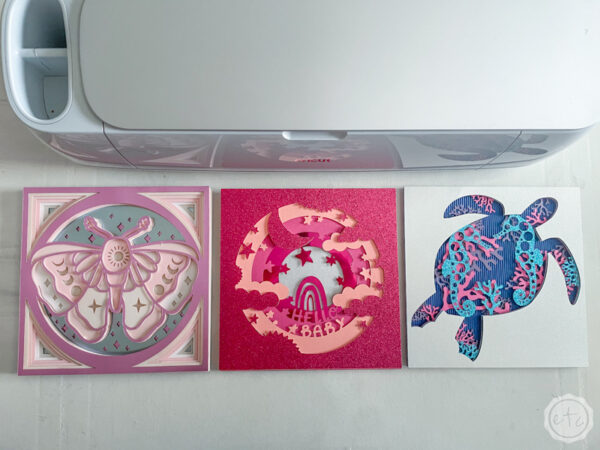 How to Cut and Assemble a Cardstock Shadow Box - Happily Ever After, Etc.