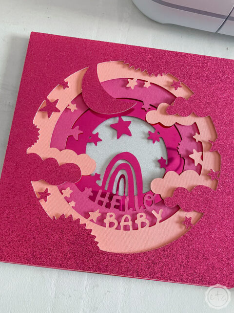 How to Cut and Assemble a Cardstock Shadow Box - Happily Ever After, Etc.