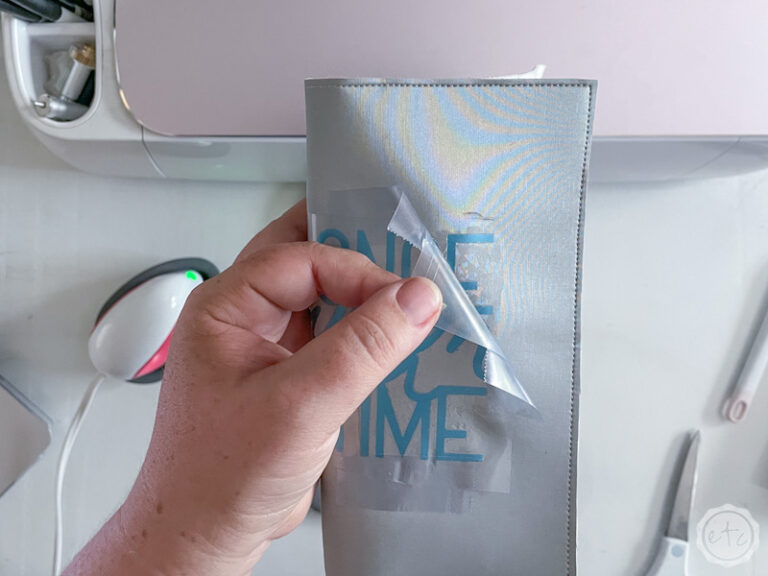 How to Apply Iron-On to Leather - Happily Ever After, Etc.