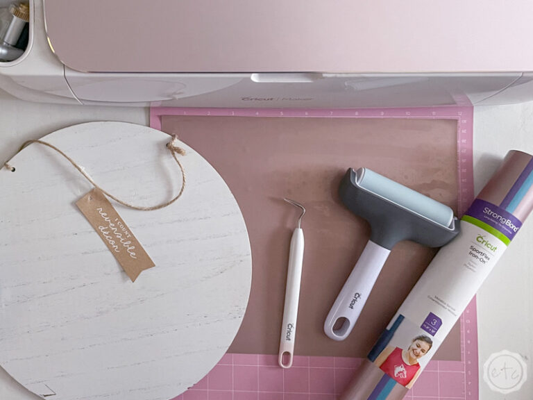How to Apply Iron-On on Wood - Happily Ever After, Etc.