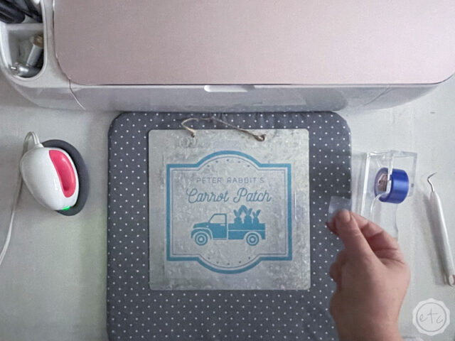 How to Apply Iron-On to Metal - Happily Ever After, Etc.