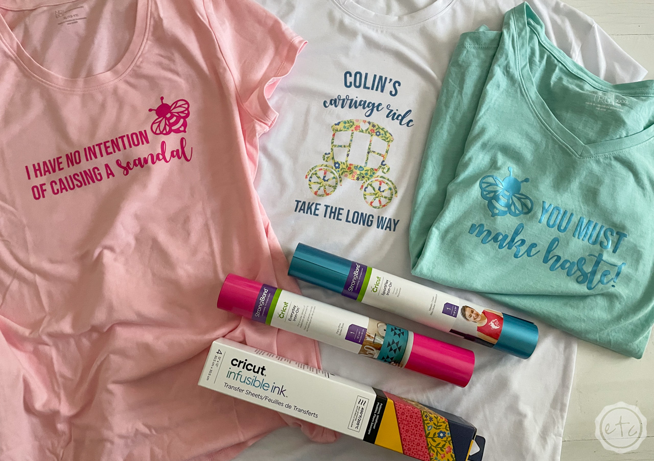DIY Bridgerton T-Shirts with your Cricut (with FREE SVG's) - Happily ...